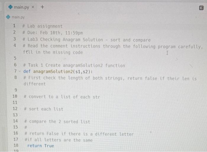 Solved main.pymain.py \# print a table which display the | Chegg.com