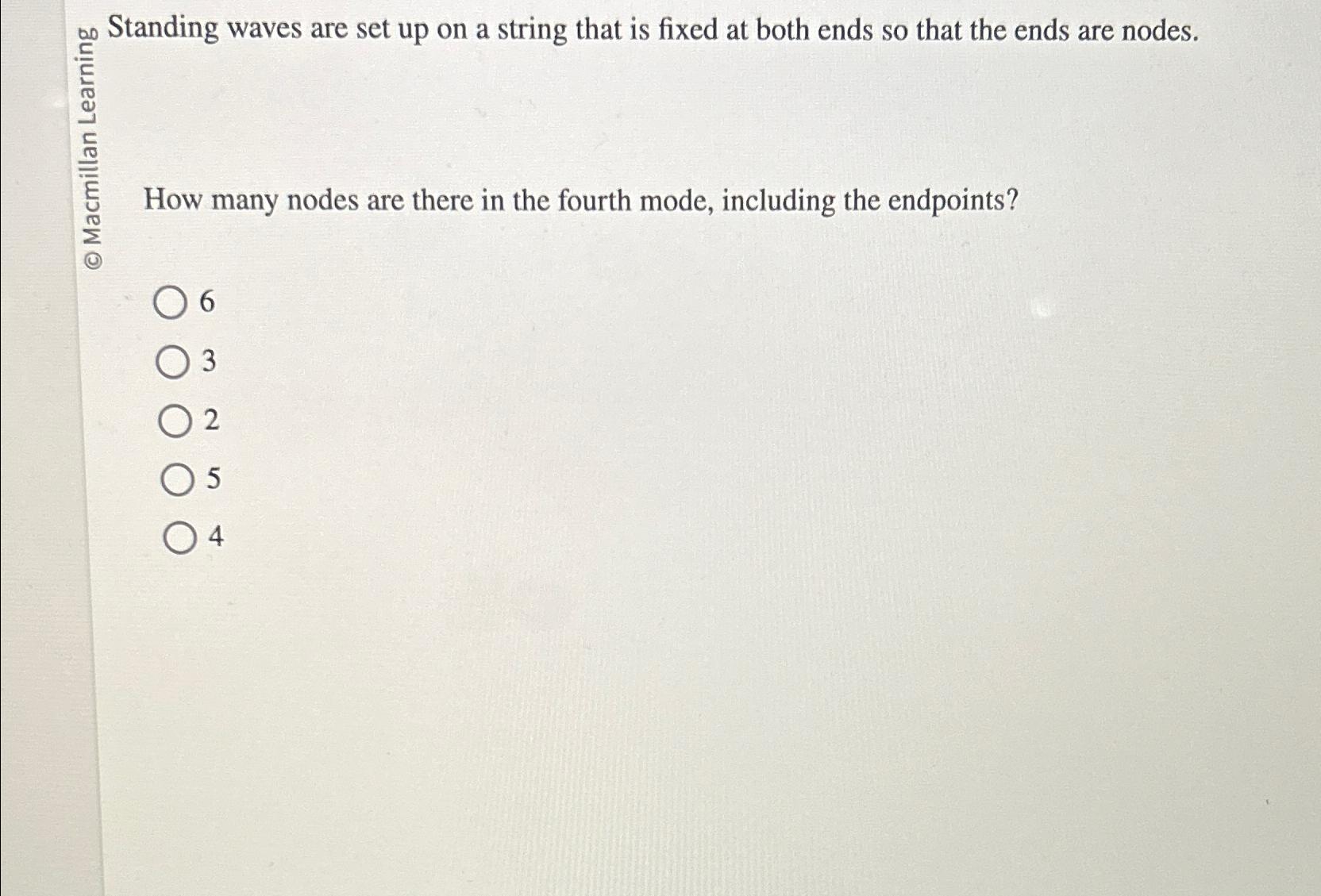 Solved oo Standing waves are set up on a string that is | Chegg.com