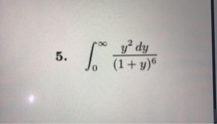 Solved OBLEMS, SECTION 7 Express the following integrals as | Chegg.com