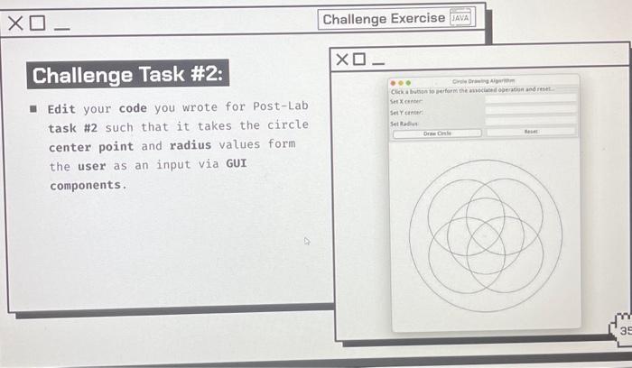 Edit your code you wrote for Post-Lab task \#2 such | Chegg.com