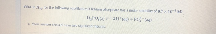Solved calculate the molar solubility of magnesium fluoride | Chegg.com