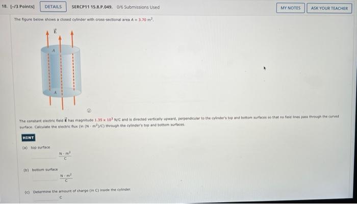 Solved MY NOTES ASK YOUR TEACHER 18. [-13 Points DETAILS | Chegg.com Solved MY NOTES ASK YOUR TEACHER 18. [-13 Points DETAILS | Chegg.com