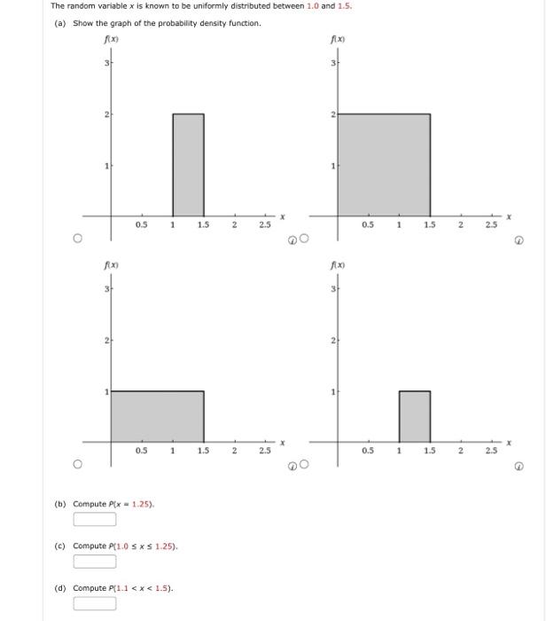 Solved The Random Variable X Is Known To Be Uniformly 3341