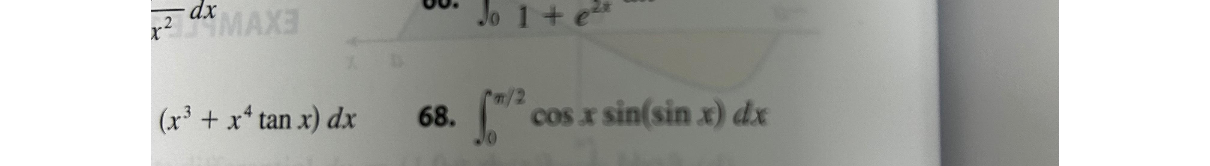 Solved ∫0π2cosxsin(sinx)dx | Chegg.com
