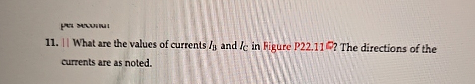 Solved yes setuitu:11. || ﻿What are the values of currents | Chegg.com