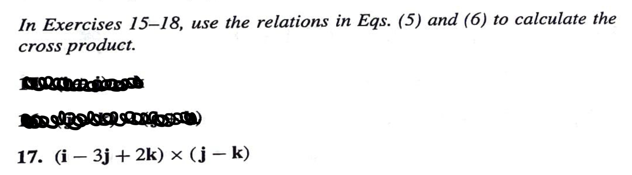 Solved In Exercises 15-18, ﻿use the relations in Eqs. (5) | Chegg.com