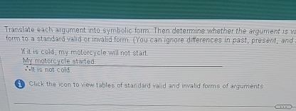 Solved Translate each argument into symbolic form. Then | Chegg.com