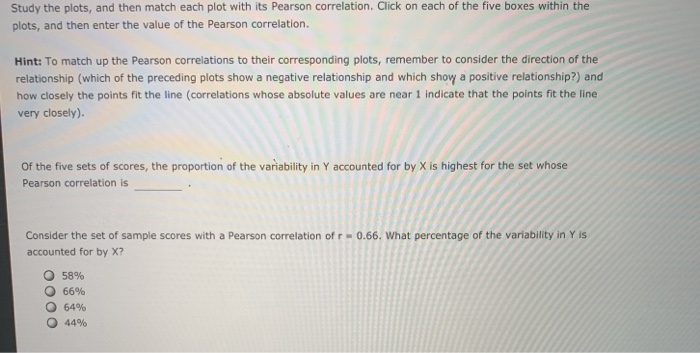 Solved 3. Scatter plots and estimating correlation Aa Aa E | Chegg.com