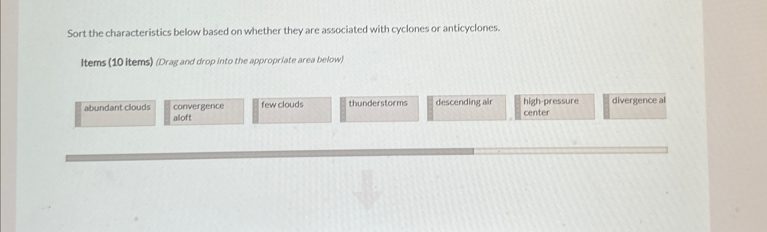 Solved Sort the characteristics below based on whether they | Chegg.com