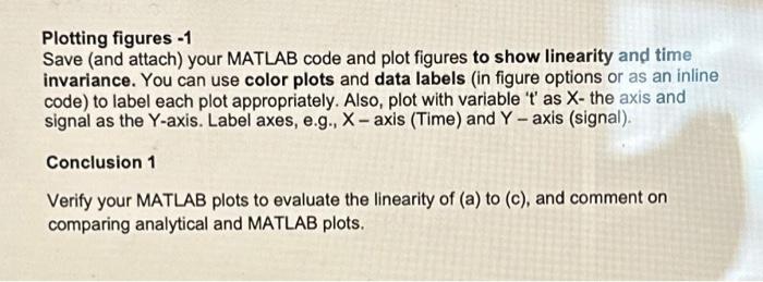 Solved Part-1. Continuous time systems Recall system | Chegg.com
