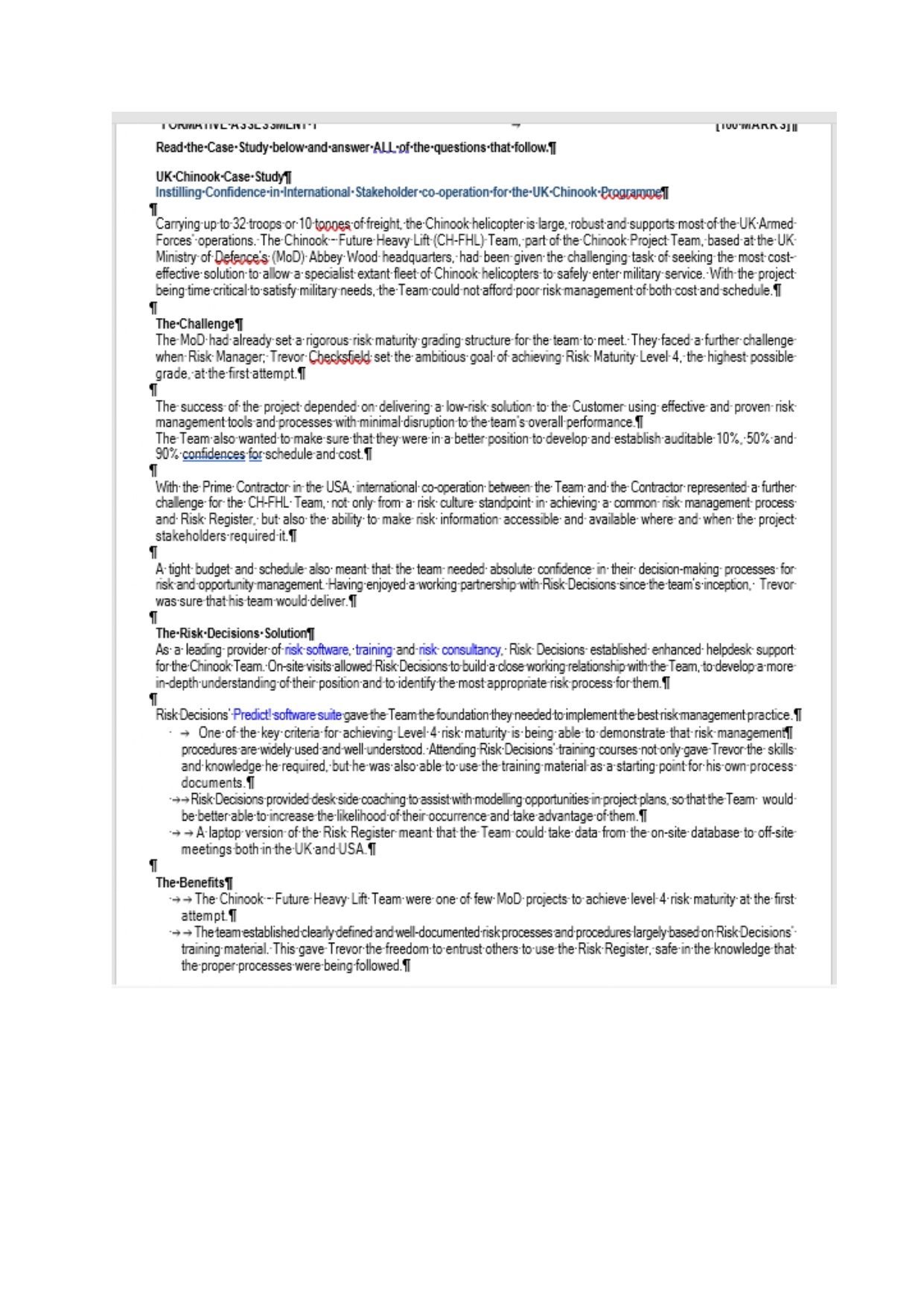 Solved · ﻿Having Predict! software available at Contractor | Chegg.com