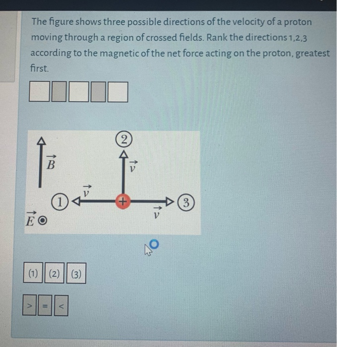Solved If a charged particle moves in a straight line | Chegg.com