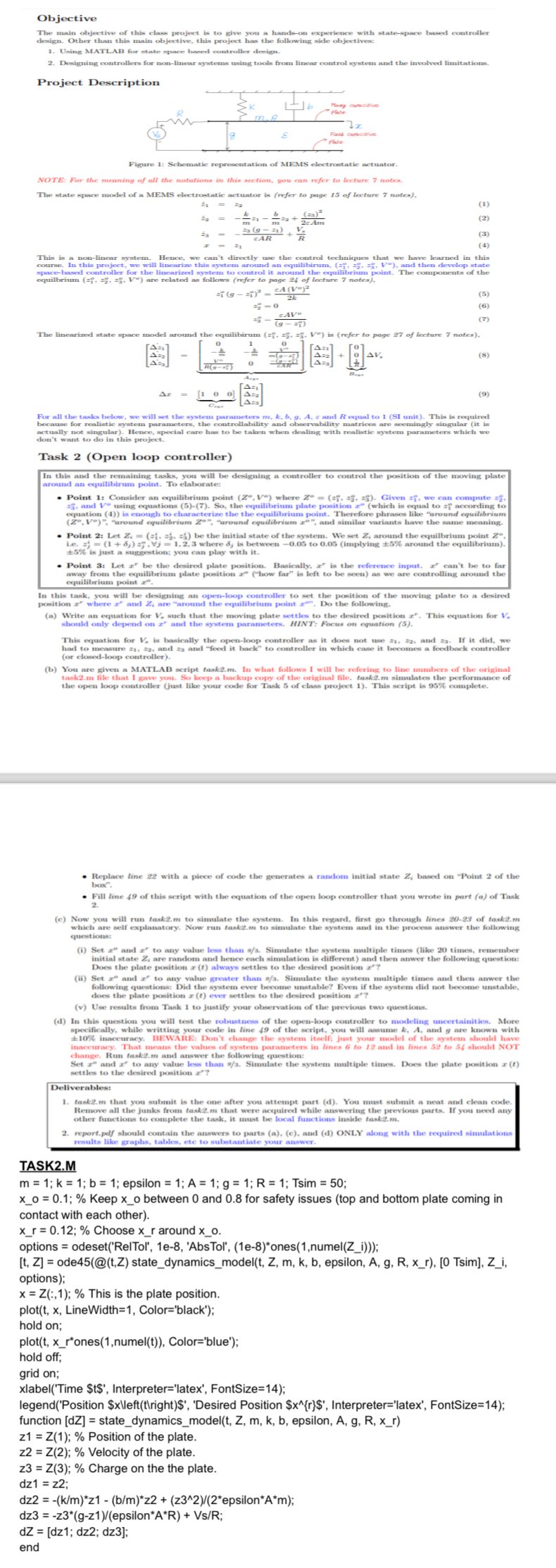 Solved Please solve below questions and Write the MATLAB | Chegg.com