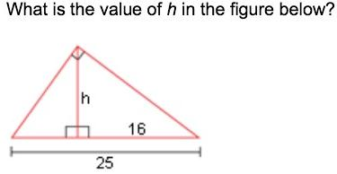Solved What is the value of h in figure below? | Chegg.com