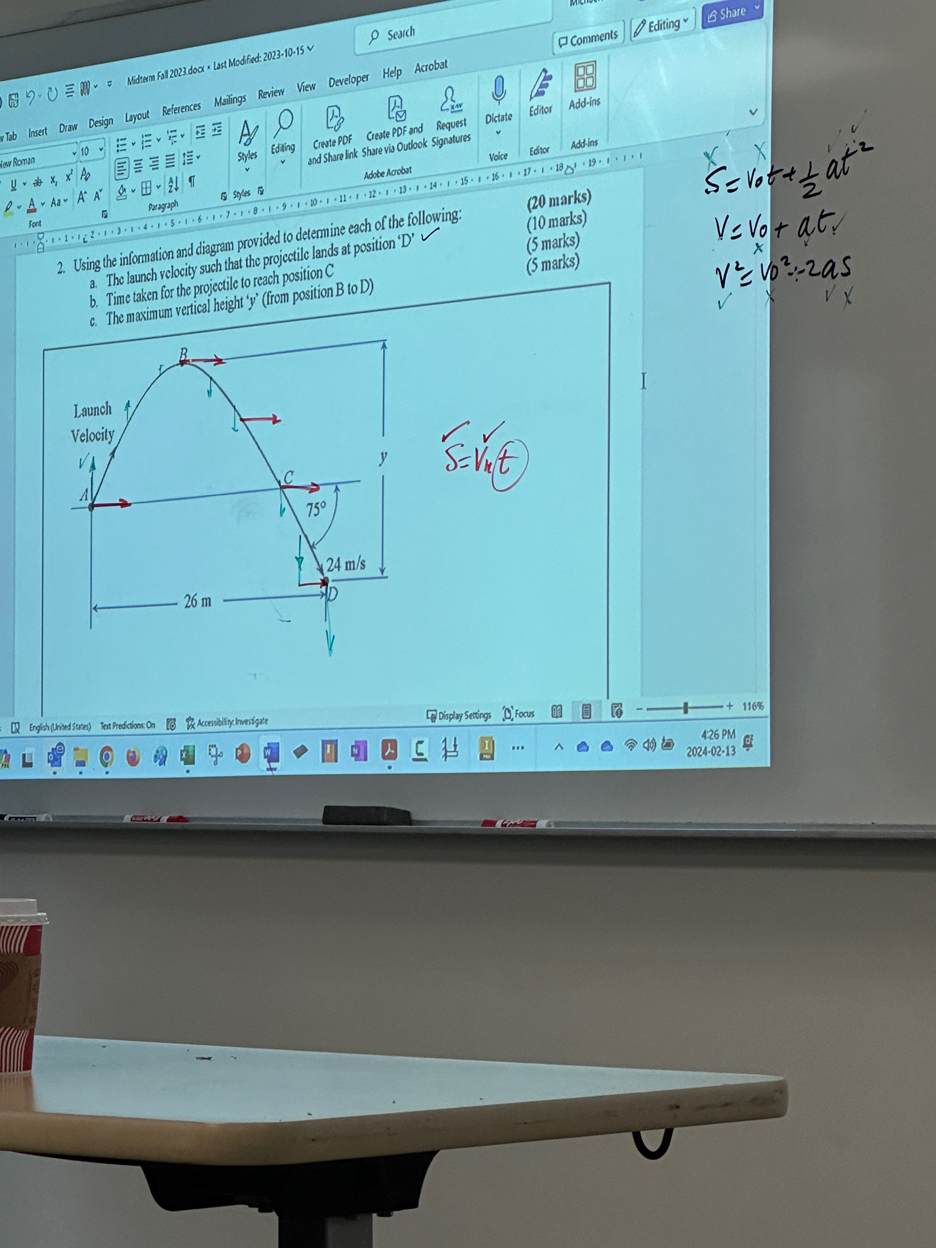 Solved Insert Draw Design Layout References Malings Reviev | Chegg.com