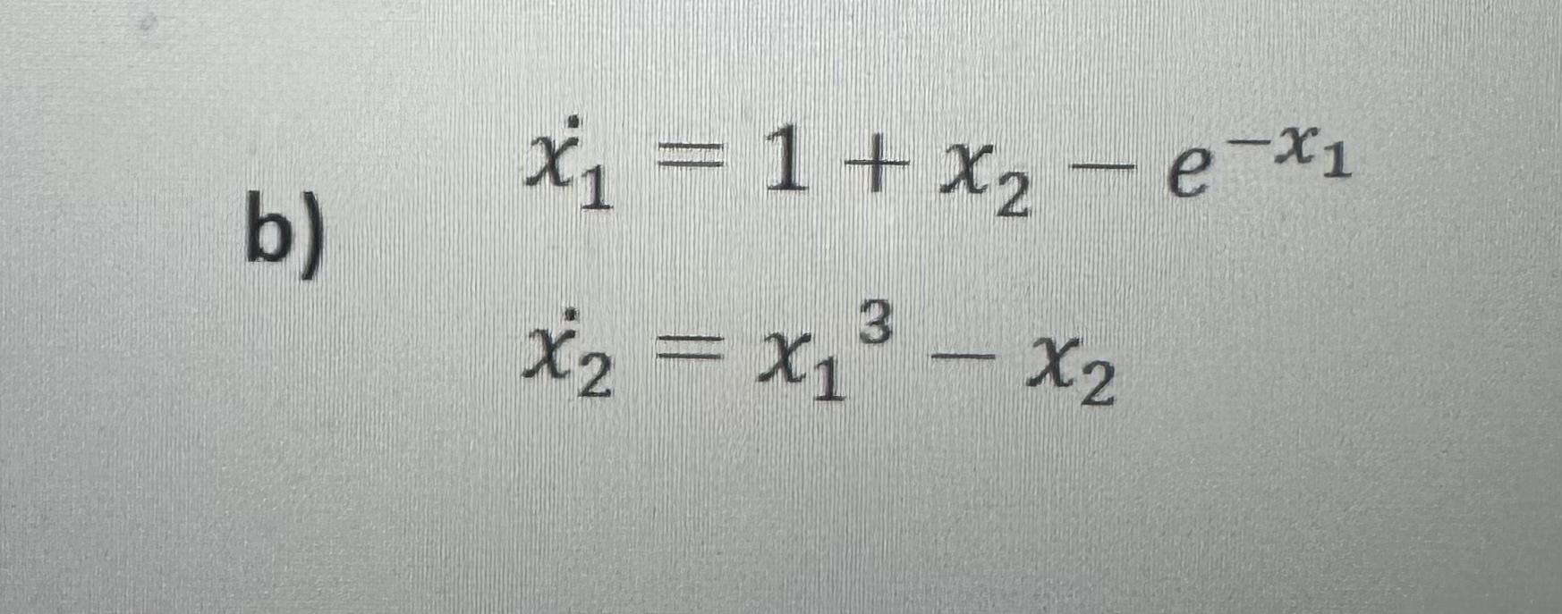 Solved Classify the fixed points for the following system | Chegg.com