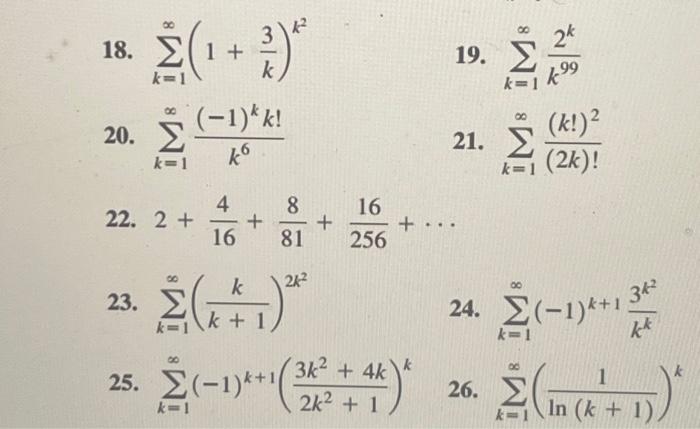 Solved 9-30. The Ratio and Root Tests Use the Ratio Test or | Chegg.com
