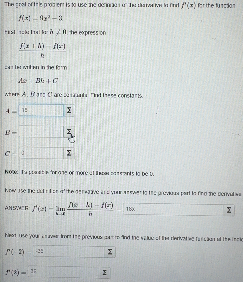Solved The goal of this problem is to use the definition of | Chegg.com