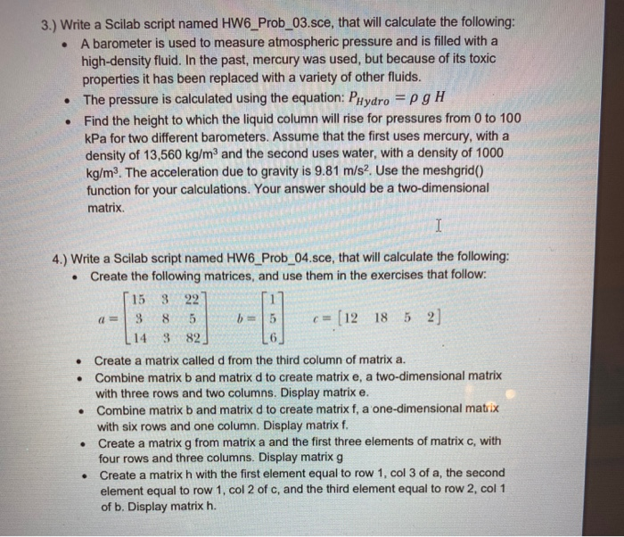 Solved For This Homework You Will Be Creating Scripts In 3655
