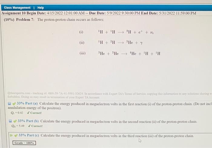 Solved Class Management | Help Assignment 10 Begin Date: | Chegg.com
