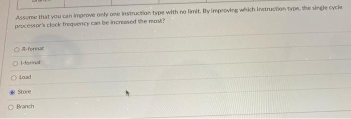 Solved Inst Type Instruction Fetch Instruction Decode | Chegg.com
