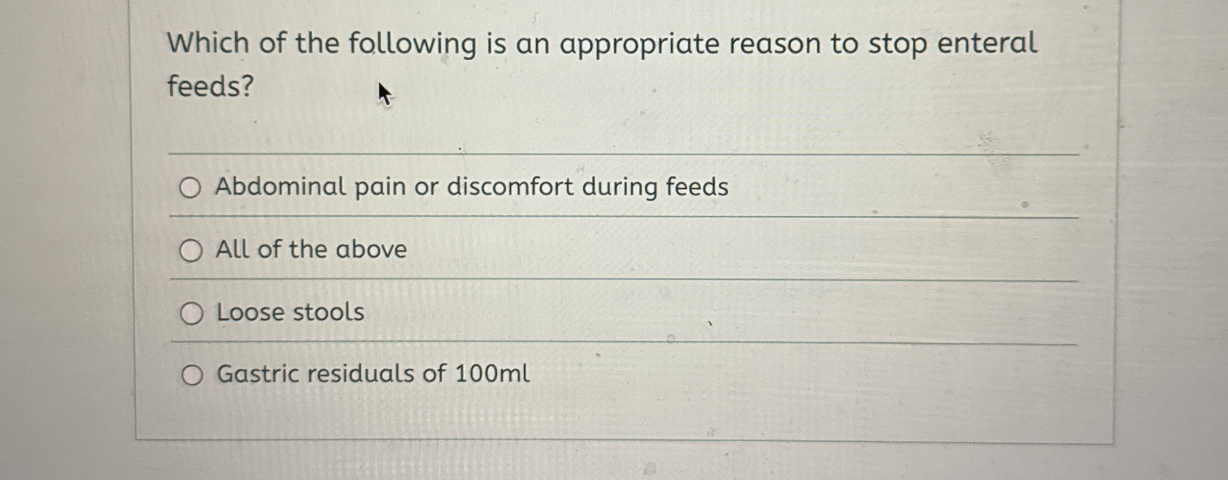 Solved Which of the following is an appropriate reason to | Chegg.com