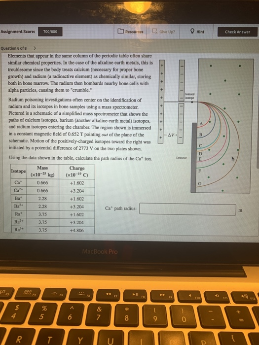 Solved Assignment Score: 700/800 Resources Give Up? Hint | Chegg.com