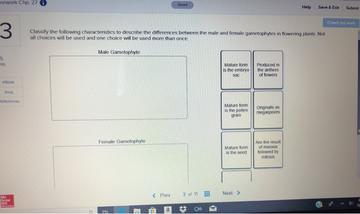 Solved classify the following characteristics to describe | Chegg.com