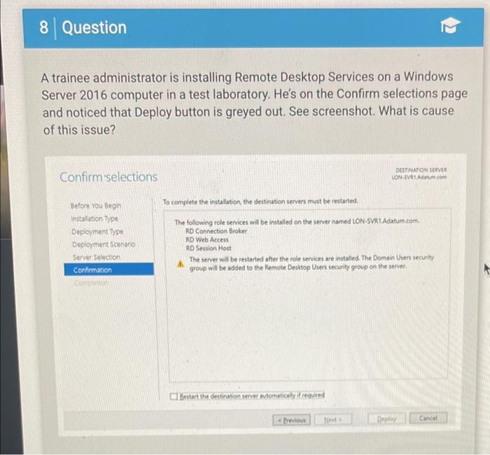 Solved need help with these questions!! Question 8 couldnt | Chegg.com
