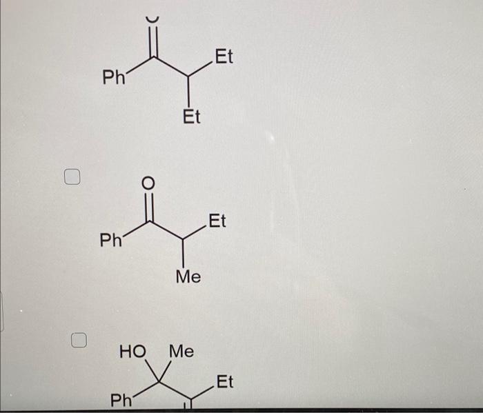 Solved Predict the result for the following reaction. Et 1. | Chegg.com