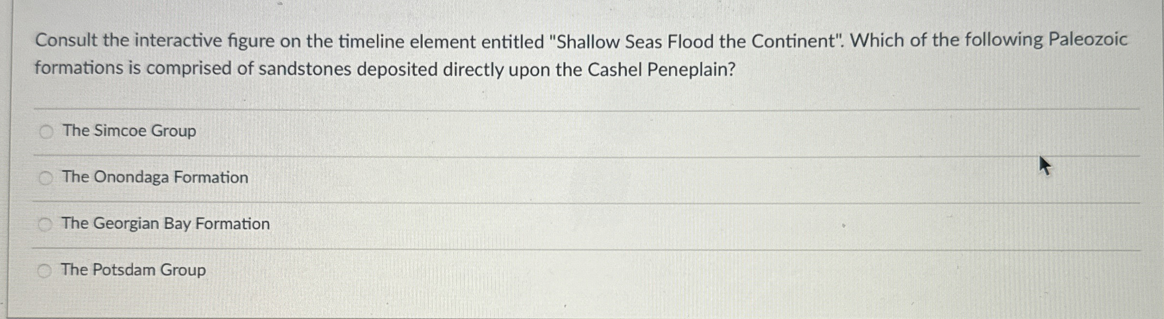 Solved Consult the interactive figure on the timeline | Chegg.com
