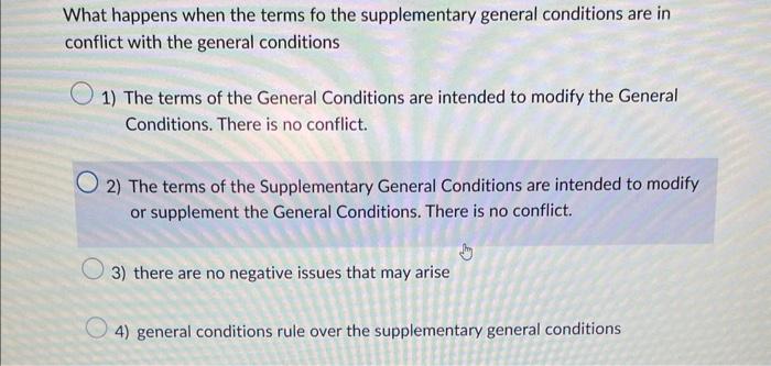 Solved What happens when the terms fo the supplementary | Chegg.com