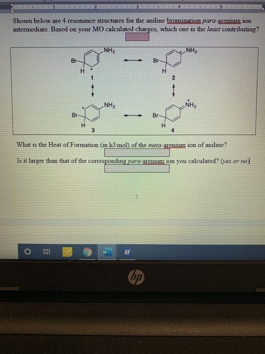 Solved Shown below are 4 resonance structures for the | Chegg.com