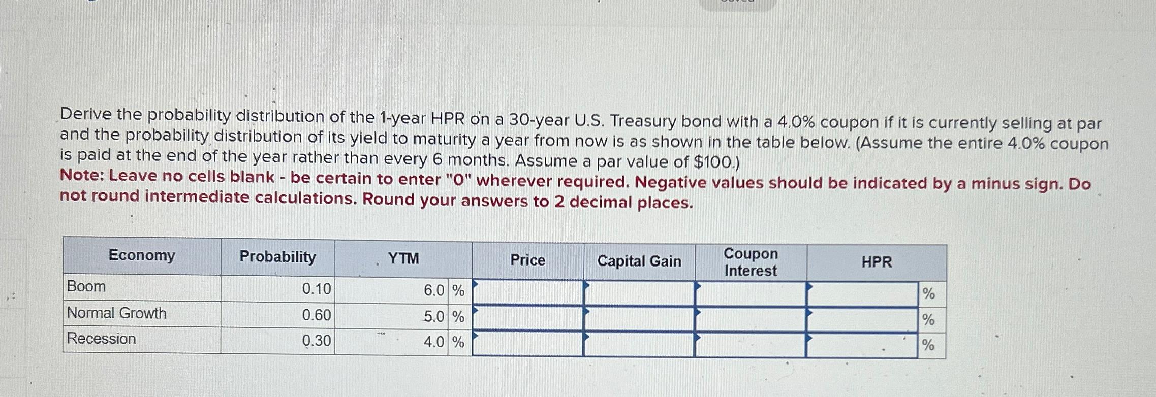 Solved Derive the probability distribution of the 1 -year | Chegg.com