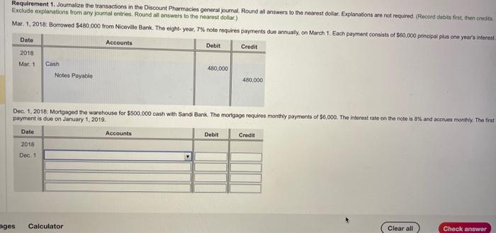 Solved Requirement 1. Journalize the transactions in the | Chegg.com