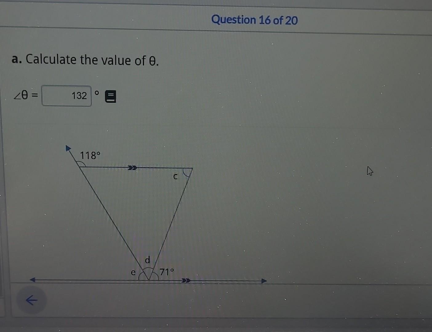 [Solved]: Question 16 of 20 a. Calculate the v