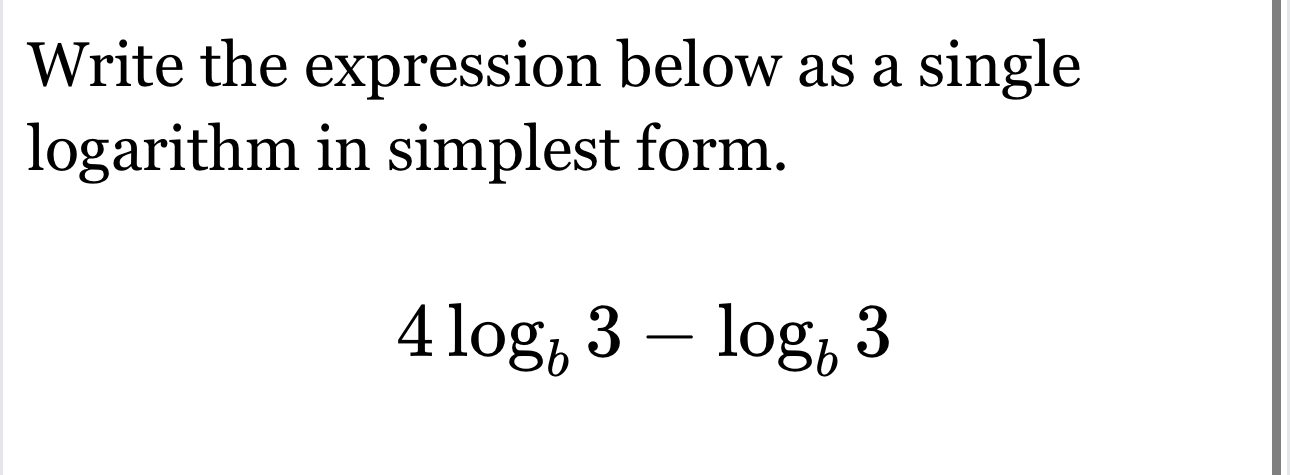 Solved log5253?Write the expression below as a single | Chegg.com