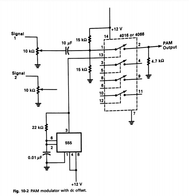 5. Modify the modulator circuit as shown in Fig. | Chegg.com