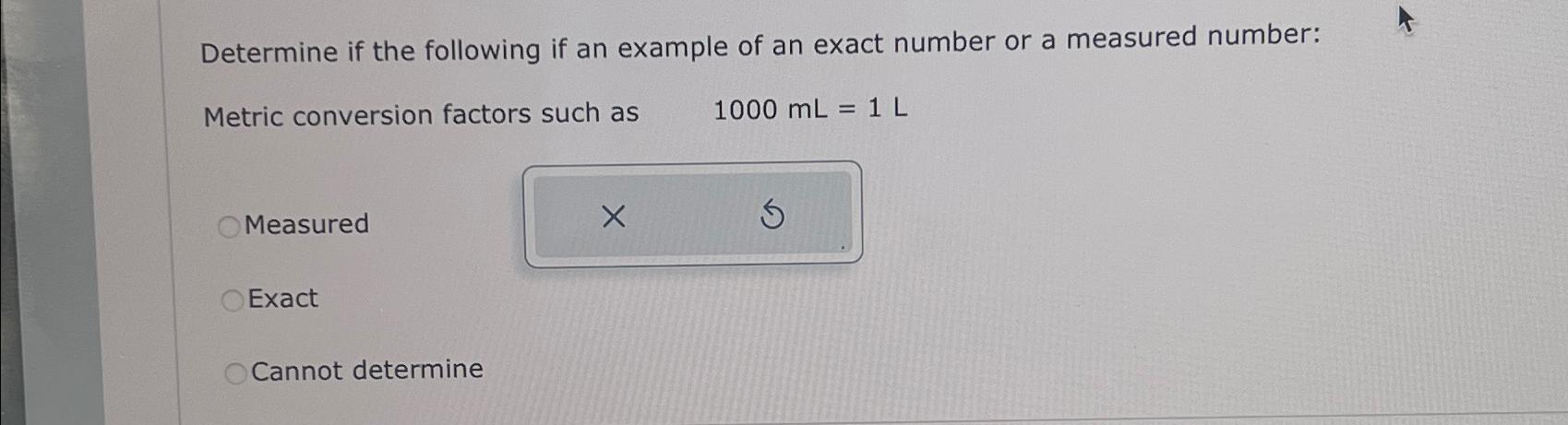 Solved Determine if the following if an example of an exact | Chegg.com