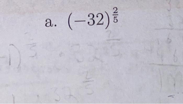 Solved a. (-32) | Chegg.com