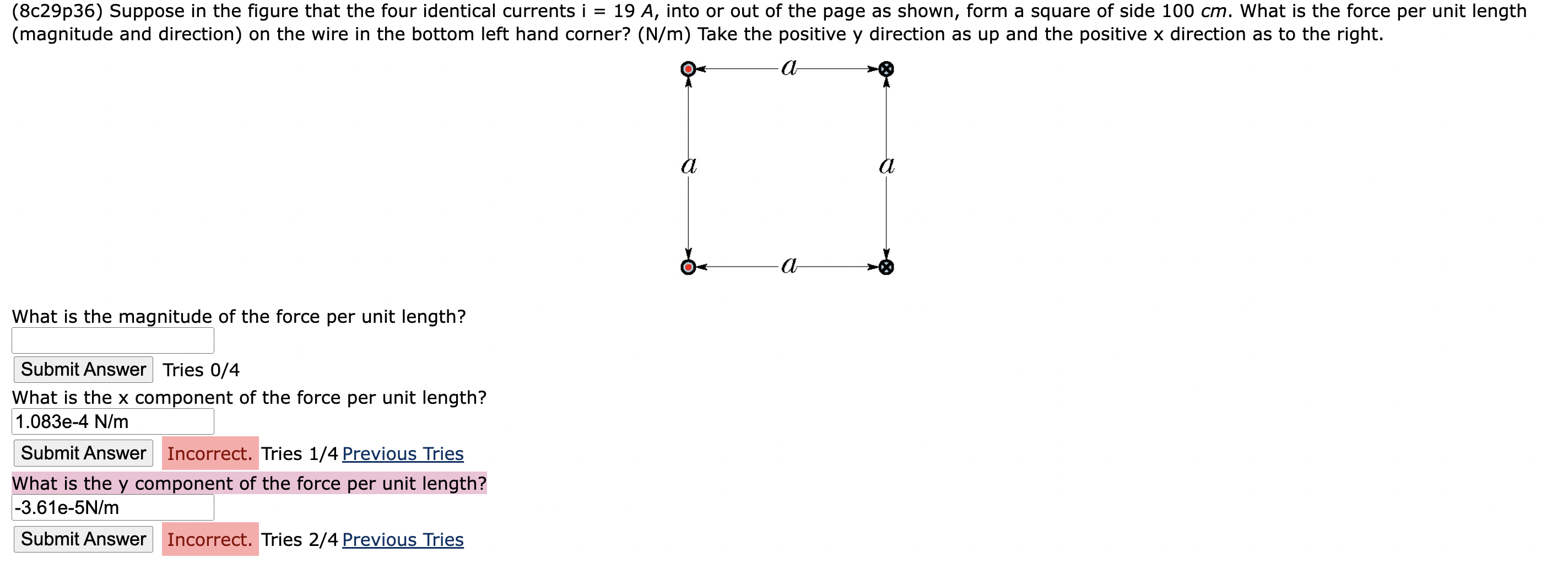 Solved Suppose in the figure that the four identical | Chegg.com