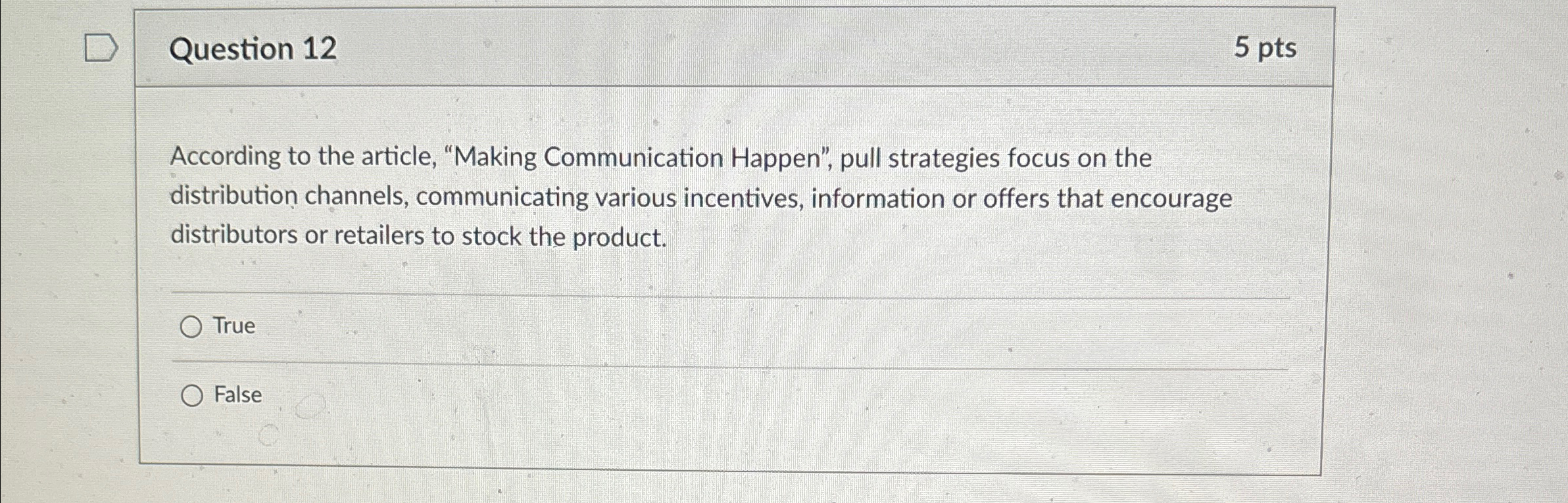 Solved Question 125 ﻿ptsAccording to the article, "Making | Chegg.com
