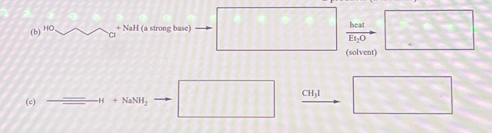 Solved Provide the structure of missing products or | Chegg.com