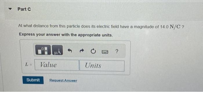 Solved A particle has a charge of −4.00nCFind the magnitude | Chegg.com