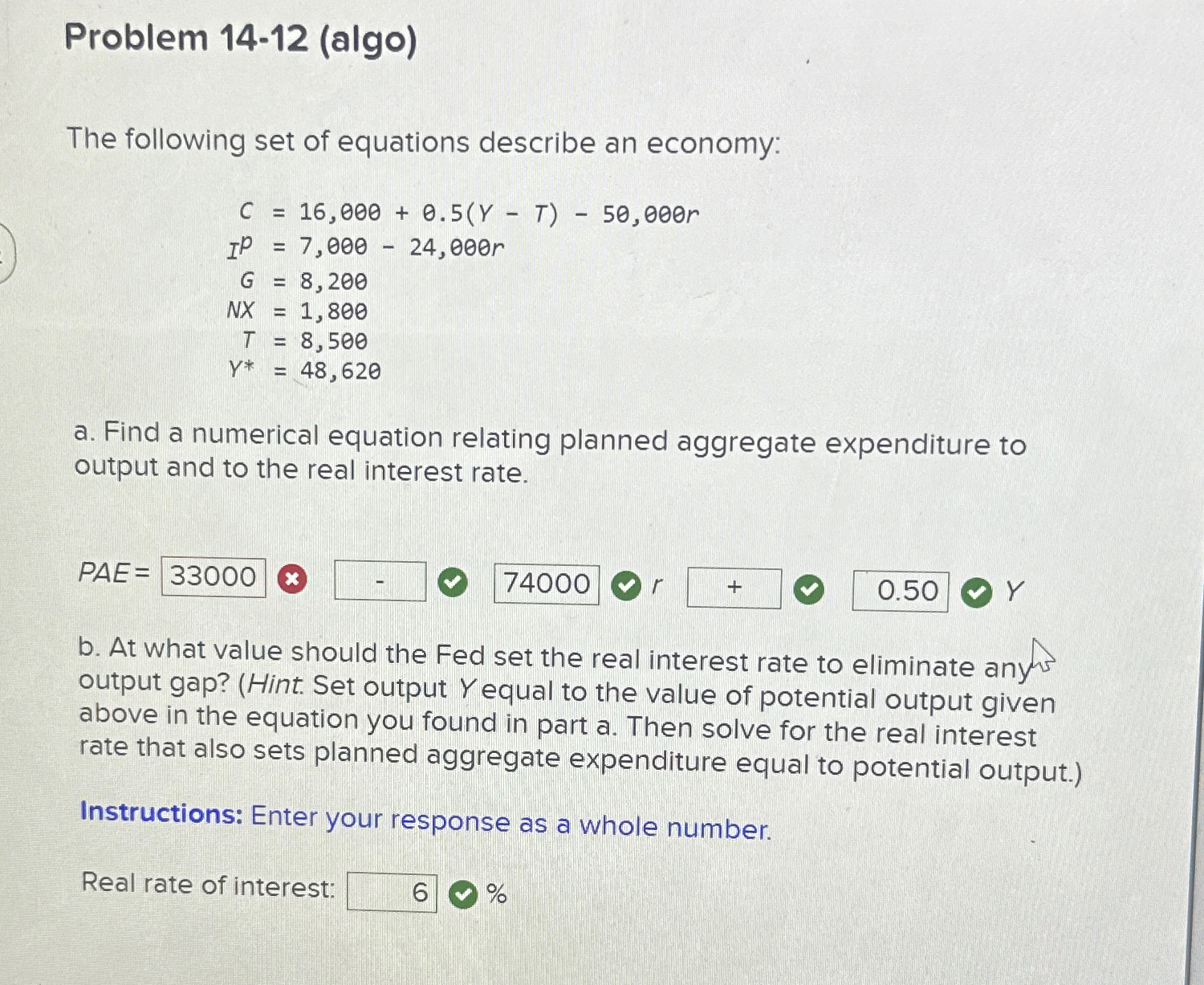 Solved Problem 14-12 (algo)The following set of equations | Chegg.com