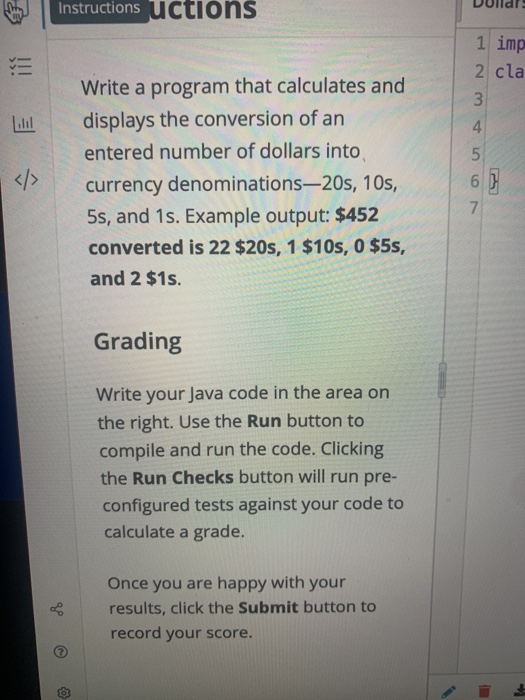 Solved Instructions uctions 1 imp 2 cla 3 4 Write a program | Chegg.com