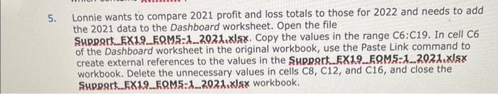 Solved 2. In cell H8, create a hyperlink to the | Chegg.com