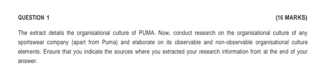 Solved QUESTION 1(16 ﻿MARKS)The extract details the | Chegg.com