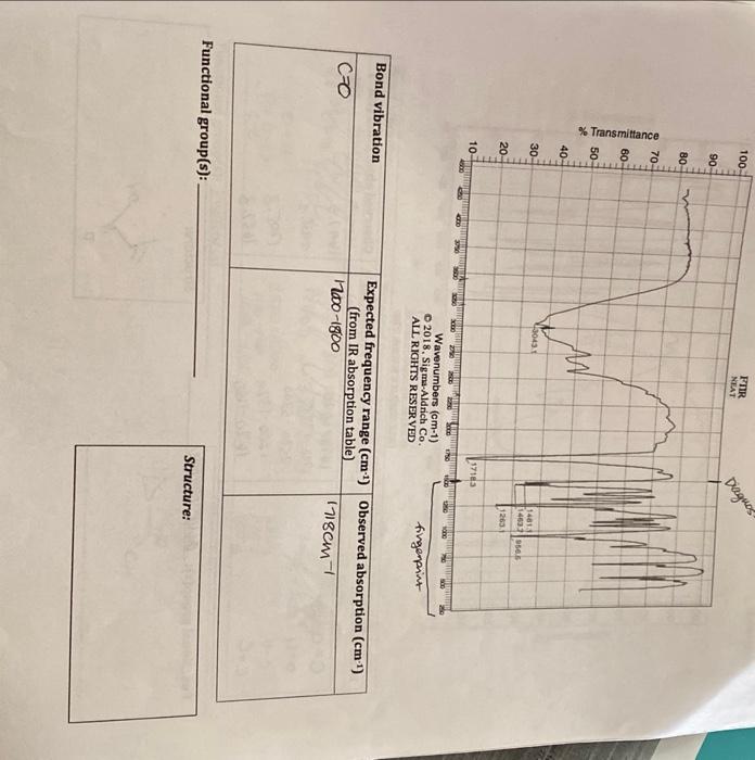 Solved Functional group(s): Structure: Task 1: Predict the | Chegg.com