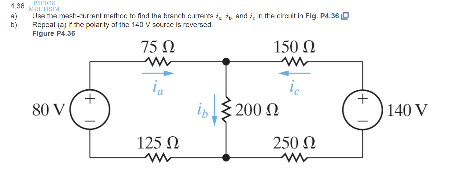 Solved Figure P4.11 ﻿Full Alternative Text4.12a)Use the MESH | Chegg.com